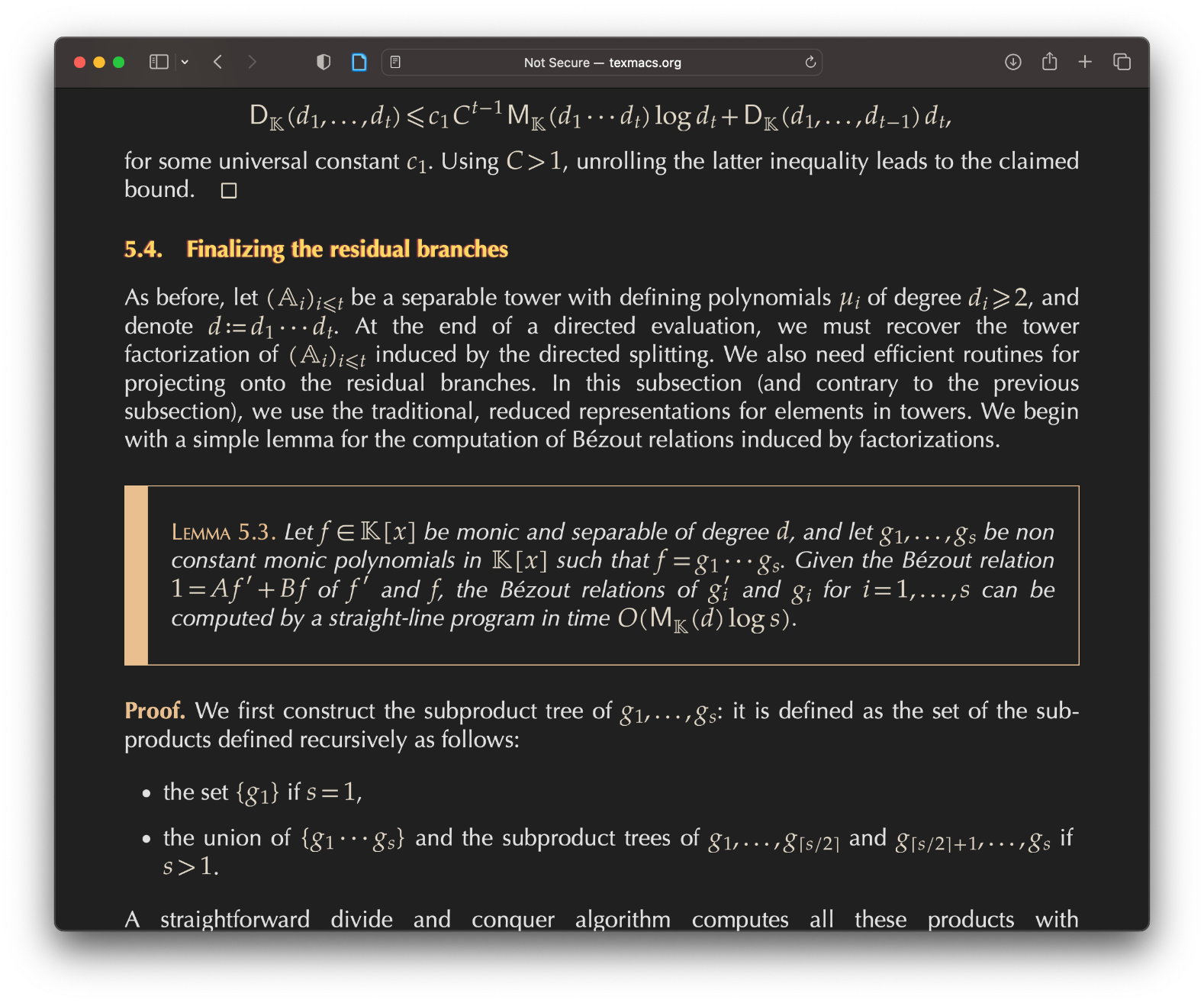 GNU TeXmacs (@gnu_texmacs@mathstodon.xyz) - Mathstodon
